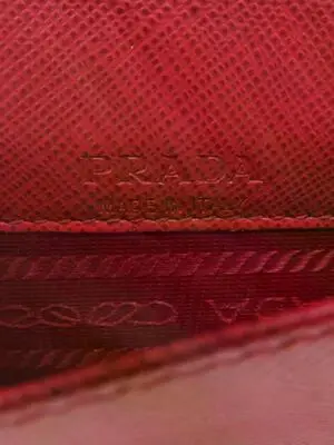 Prada Saffiano Leather Smartphone Case Crossbody Bag