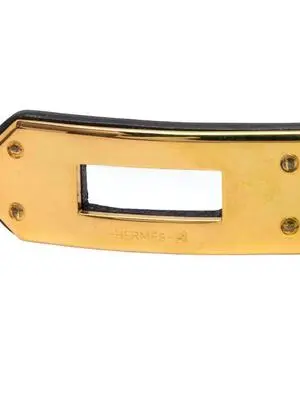 Hermès Kelly Double Tour Bracelet - Black