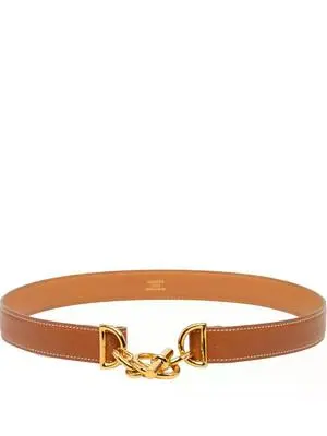 Hermès 1998 Veau Madame Regate 24 Belt