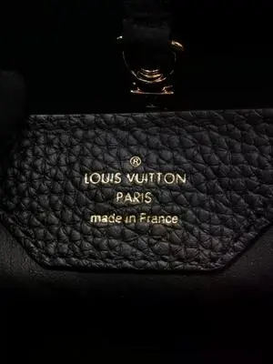 LOUIS VUITTON 2013-2025 Taurillon Capucines Mm Satchel