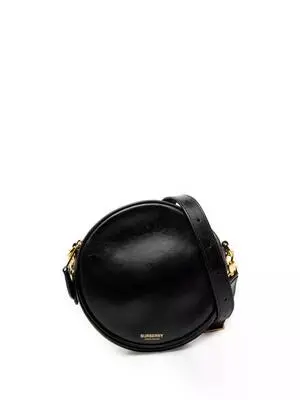 Burberry Louise Round Crossbody Bag - Black