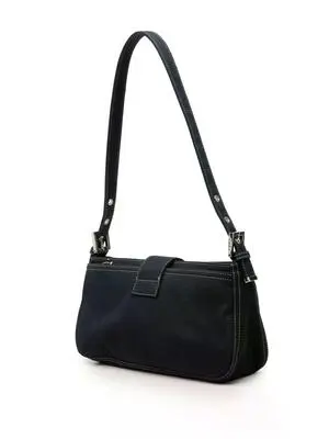 Fendi Ff Marble Canvas Shoulder Bag