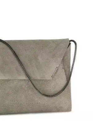 Brunello Cucinelli Bc Duo Pochette Suede Shoulder Bag