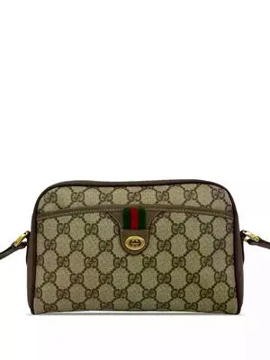 Gucci 20th Century Gg Supreme Web Crossbody Bag - Neutrals