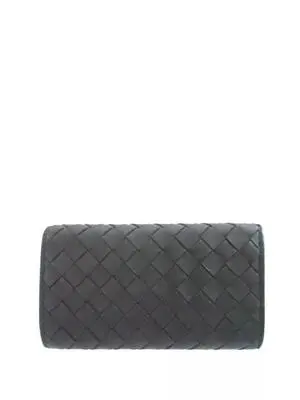 Bottega Veneta 1990-2000 Nappa Intrecciato 6 Ring Case Key Holder