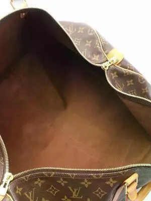 LOUIS VUITTON 2001 55 Monogram Keepall Boston Bag