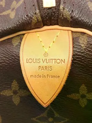LOUIS VUITTON 2001 55 Monogram Keepall Boston Bag