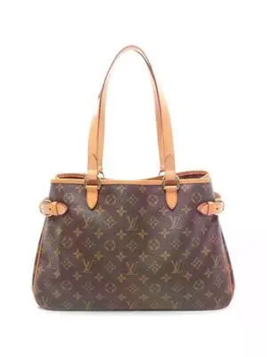 LOUIS VUITTON Monogram Canvas Batignolles Horizontal Tote Bag - Brown