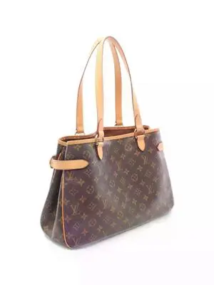 LOUIS VUITTON Monogram Canvas Batignolles Horizontal Tote Bag