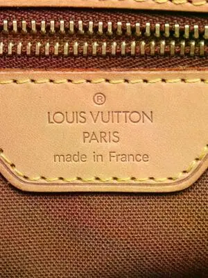 LOUIS VUITTON Monogram Canvas Vivian Gm Tote Bag - Brown