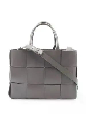 Bottega Veneta Small Arco Intrecciato Handbag - Grey