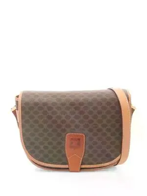 Celine Macadam Cross Body Bag - Brown