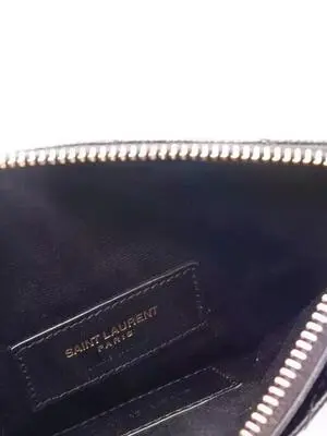 Saint Laurent 2010s Small Quilted Bill Pouch