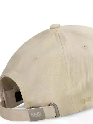 Karl Lagerfeld Logo Plaque Baseball Cap
