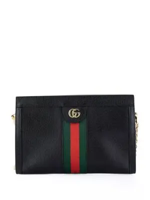 Gucci Ophidia Chain Shoulder Bag Leather Small Crossbody Bag