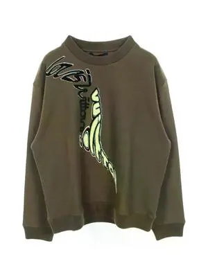 LOUIS VUITTON Graphic Print Sweatshirt - Green