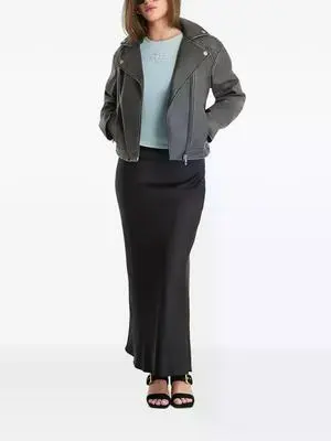 Guess Quilted Panel Belted Jacket