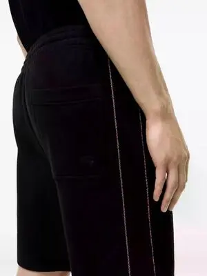 Burberry Check Piping Cotton Shorts
