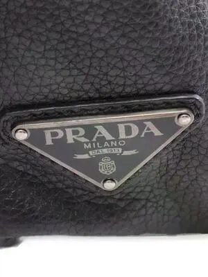 Prada 2000s Toro Leather Shoulder Bag