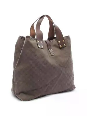 Gucci Large Gg Canvas Tote Bag