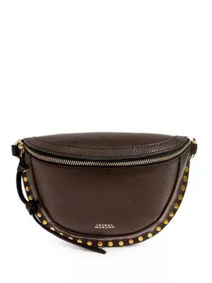 Isabel Marant Étoile Skano Stud-embellished Leather Shoulder Bag