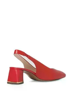 COCCINELLE Leather Slingback Sandals
