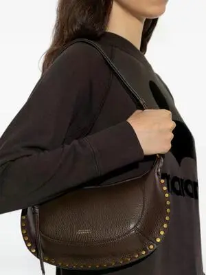 Isabel Marant Étoile Stud-embellished Leather Shoulder Bag