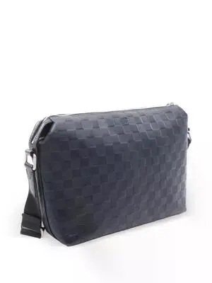LOUIS VUITTON Damier Infini Discovery Messenger Bag - Blue