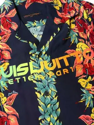 LOUIS VUITTON 2020s Floral-print Shirt
