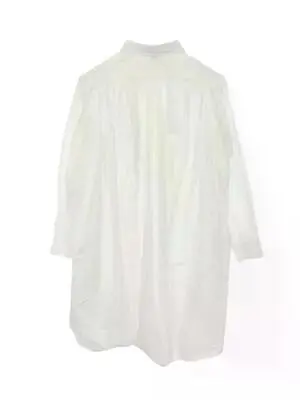 LOUIS VUITTON Pleated Detail Shirt Dress