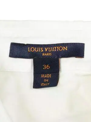 LOUIS VUITTON Pleated Detail Shirt Dress