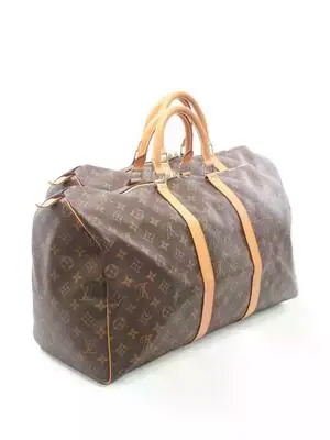 LOUIS VUITTON Keepall 50 Holdall - Brown