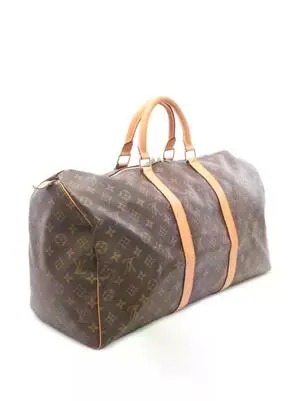 LOUIS VUITTON Keepall 50 Holdall - Brown
