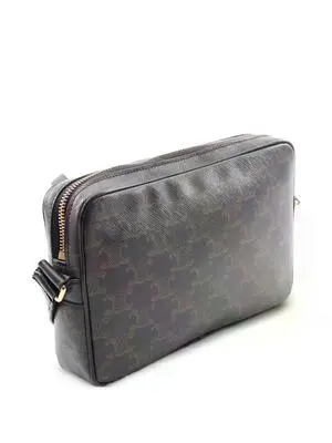 Celine Medium Triomphe Messenger Bag - Black