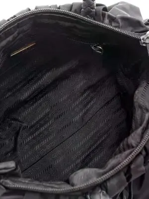 Prada 2000s Tessuto Braided-handle Tote Bag