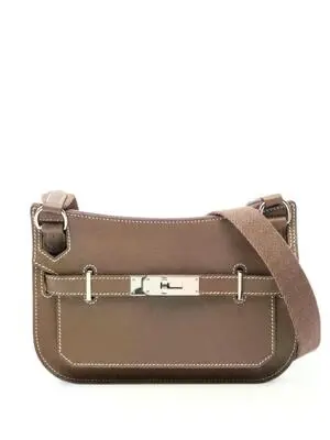 Hermès 2024 Mini Jypsiere Leather Shoulder Bag - Neutrals
