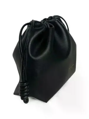 AVENUE 67 Cynthia Drawstring Soft Leather Clutch Bag