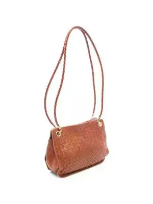 Bottega Veneta 2000s Intrecciato Shoulder Bag