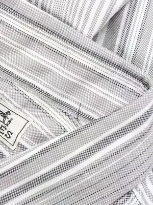 Hermès 2010s Button-up Striped Shirt