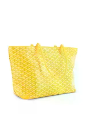 Goyard Artois Tote Coated Canvas Mm Shoulder Bag - Yellow
