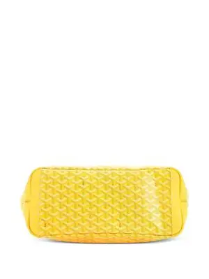 Goyard Artois Tote Coated Canvas Mm Shoulder Bag - Yellow