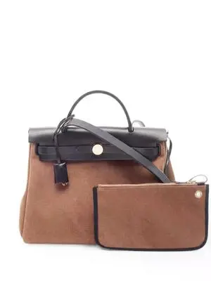 Hermès Herbag Tote Bag - Brown