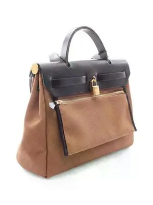 Hermès Herbag Tote Bag - Brown