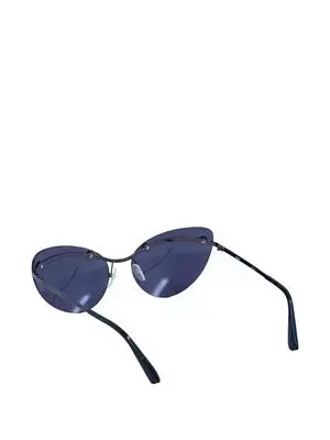 Moschino Cat-eye Frame Sunglasses - Black