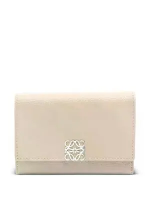 Loewe 2020s Small Anagram Wallet - Neutrals