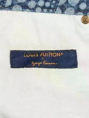 LOUIS VUITTON X Yayoi Kusama Allover Dots Denim Trousers