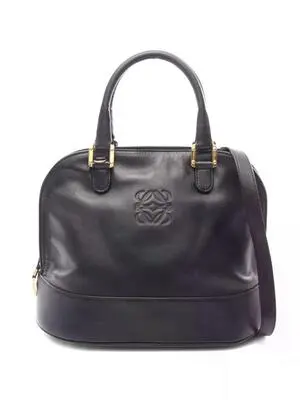 Loewe Anagram Handbag - Black