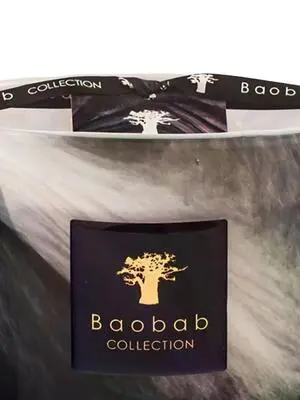 BAOBAB COLLECTION Logo-detail Candle - Grey