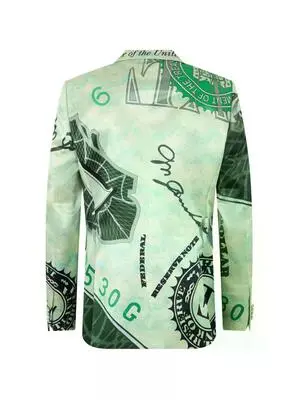 Moschino Graphic-print Double-breasted Suit
