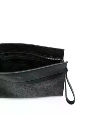 FERRAGAMO Leather Clutch Bag